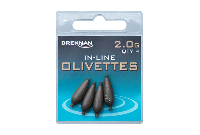 Drennan In Line Olivettes 2.0g – New Romney Angling Store
